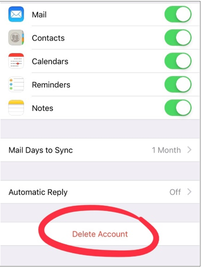 How to Remove an Exchange Email Account on iPhone - My IT Guy