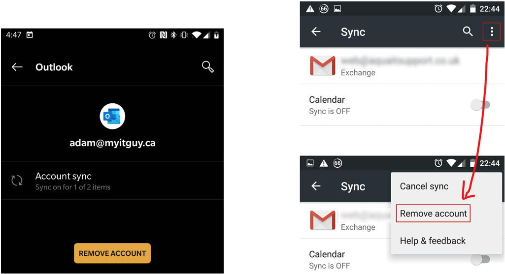 How to Remove an Exchange Email Account on Android - My IT Guy